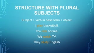 Simple present Conalep Almoloya | PPTX