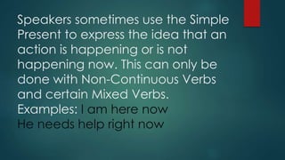 Simple present | PPTX