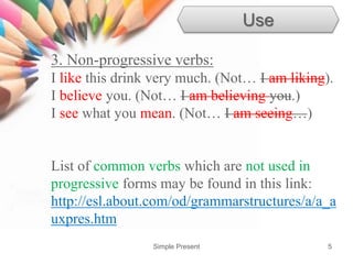 Simple present | PPT