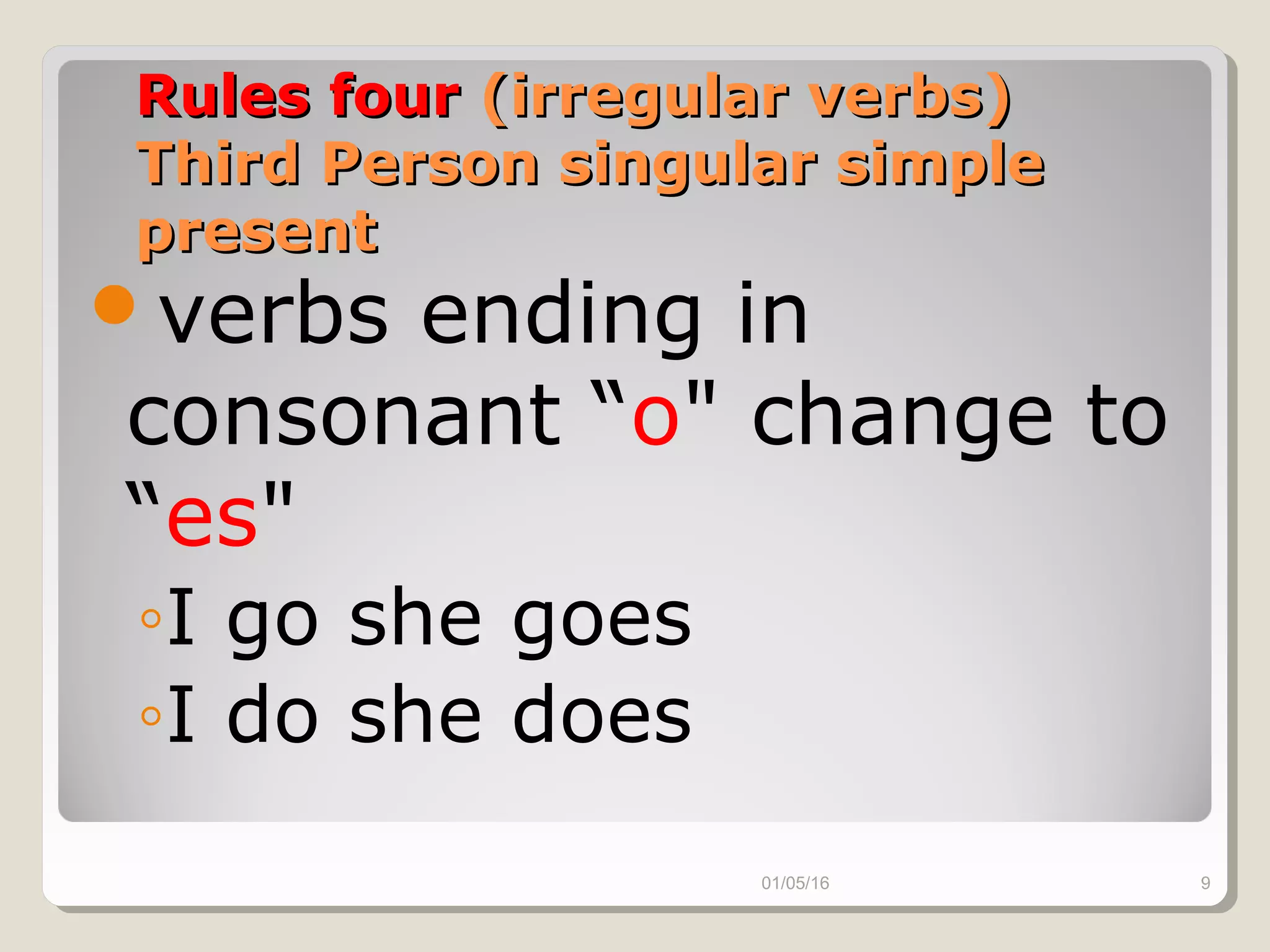 Simple present | PPT