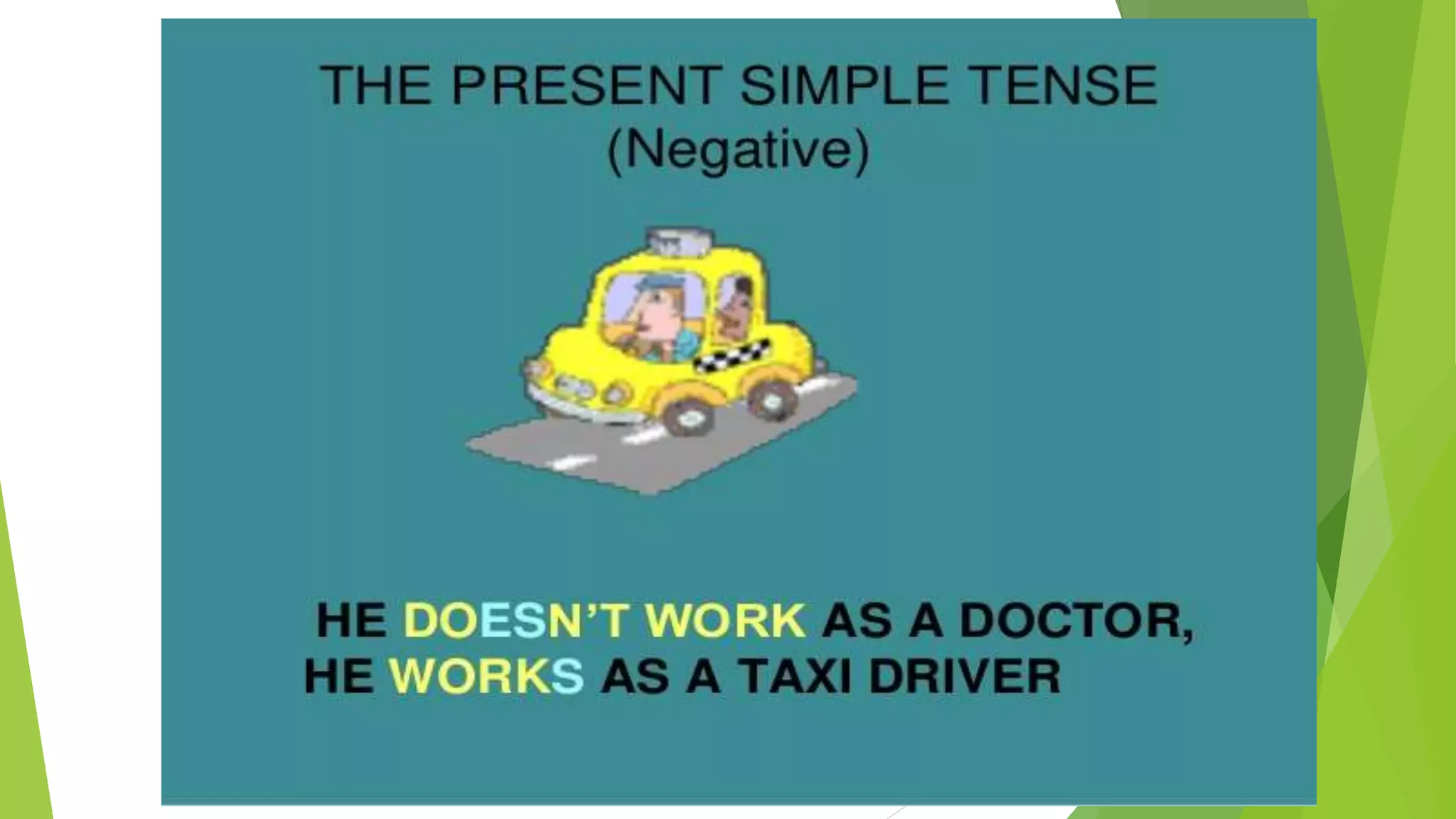 Simple present, Jobs and occupations. | PPTX