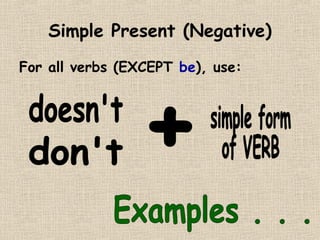 Simple Present VS Present Continuous | PPT
