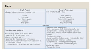 Simple present | PPTX