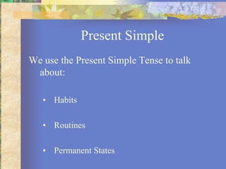 Simple present | PPT