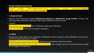 Simple Present for English Course Part 3.pptx