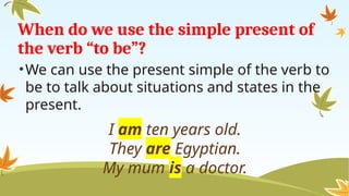 Simple Present for the knowledge of the public | PPTX