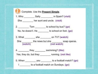 Simple present 7th grade | PPT