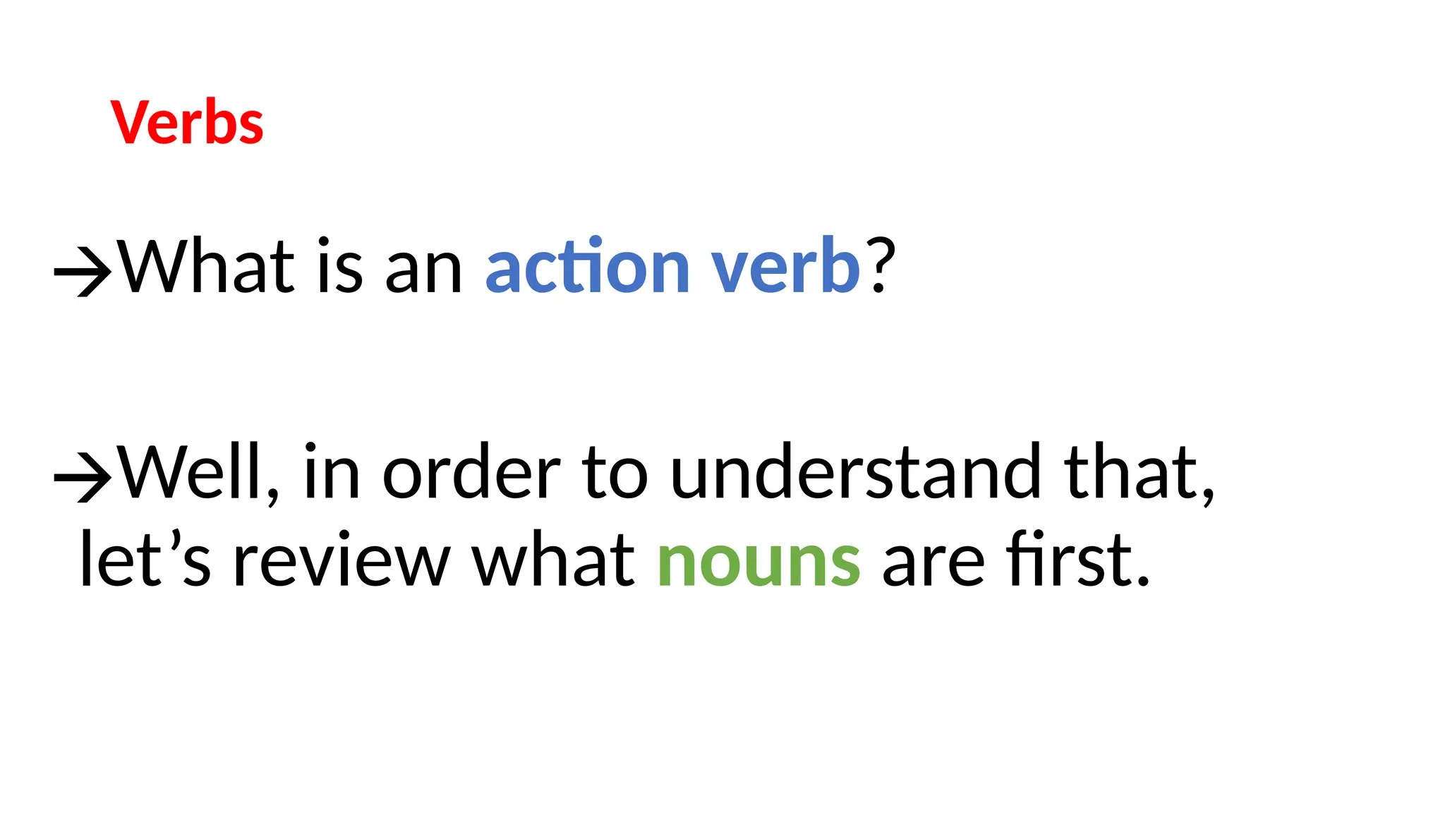 Practice: Simple Present - Action Verbs Practice | PPTX