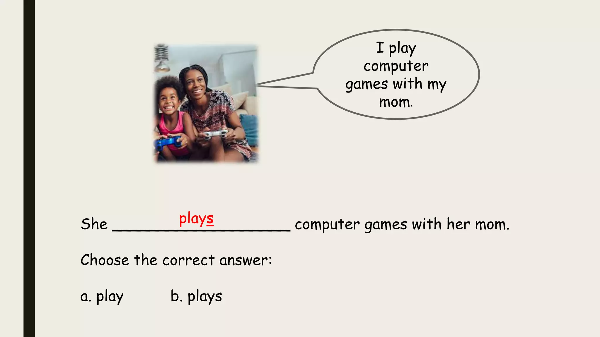 Simple present affirmative and negative | PPTX