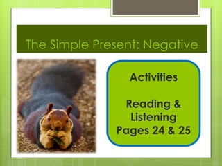 Simple present negative | PPTX