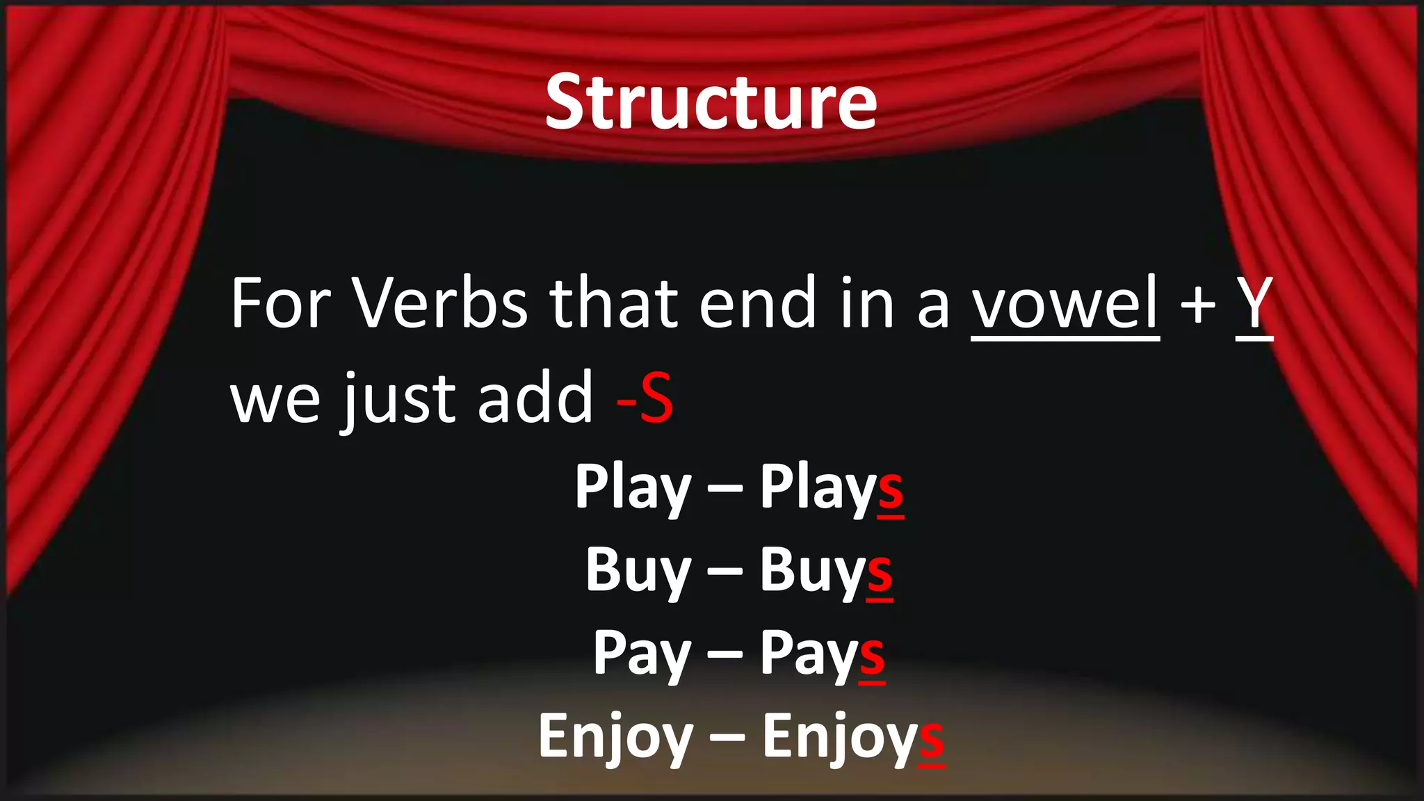 Simple present structure | PPSX
