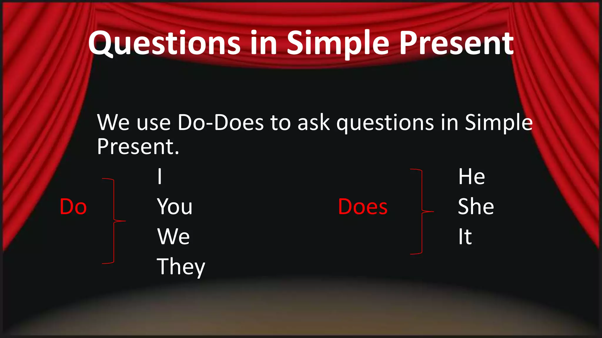 Simple present structure | PPSX