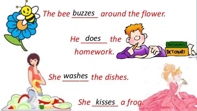 Simple present structure