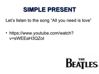 Simple Present - Aula | PPT