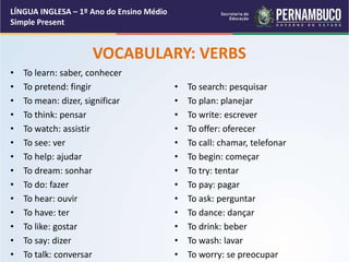 Simple present (1) | PPT