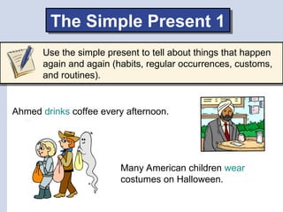 simple present ppt to practice english. | PPT