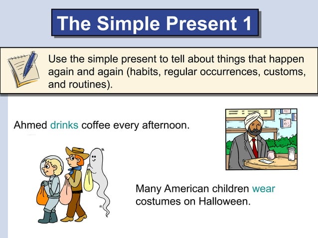 simple present ppt to practice english. | PPT