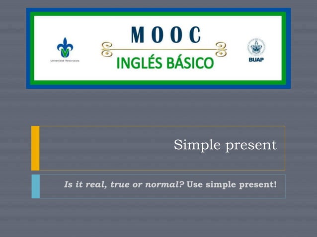 Simple present affirmative | PPT