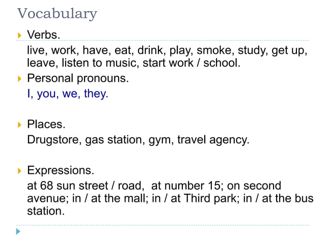 Simple present affirmative | PPT