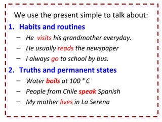 Present Simple,affirmative,negative and interrogative form | PPT