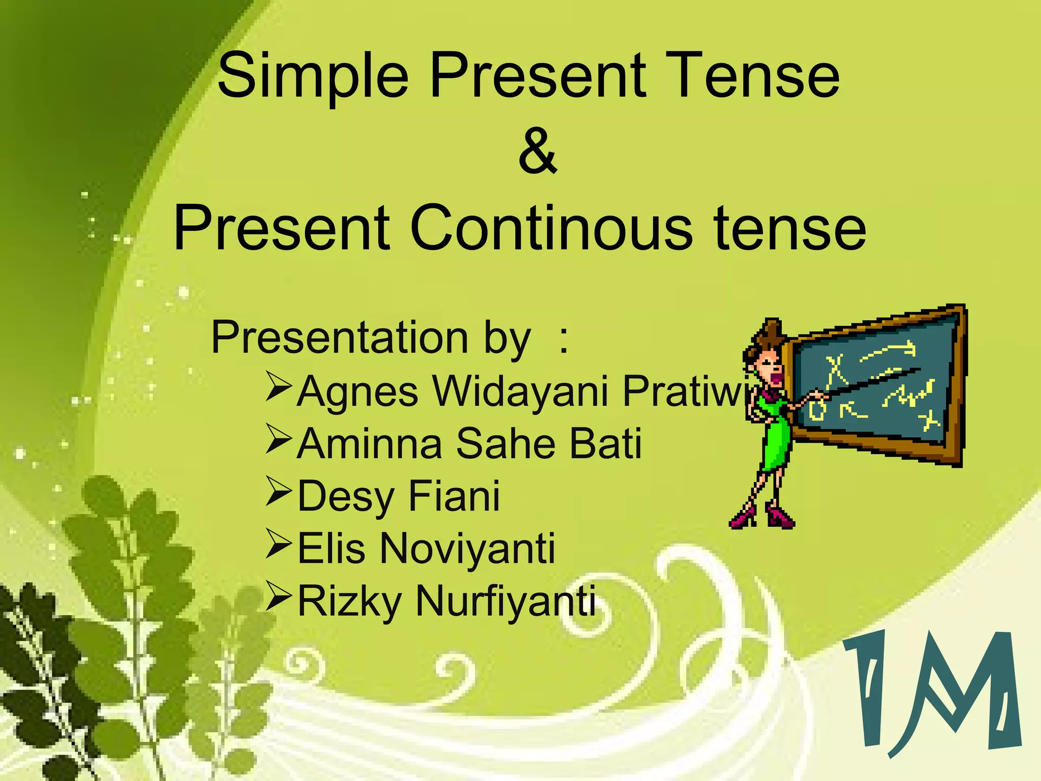 Simple present and present continous | PPT