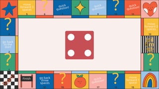 Simple Present Board Game Interactive Presentation in Colorful Bold ...