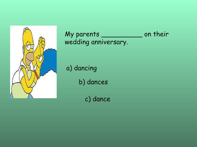 Simple present cartoon | PPT