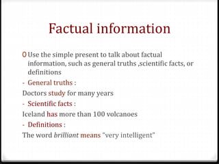 Simple present | PPTX