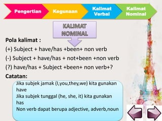 Simple present perfect tense | PPTX