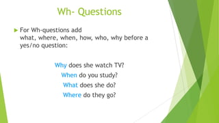 Simple present review | PPT