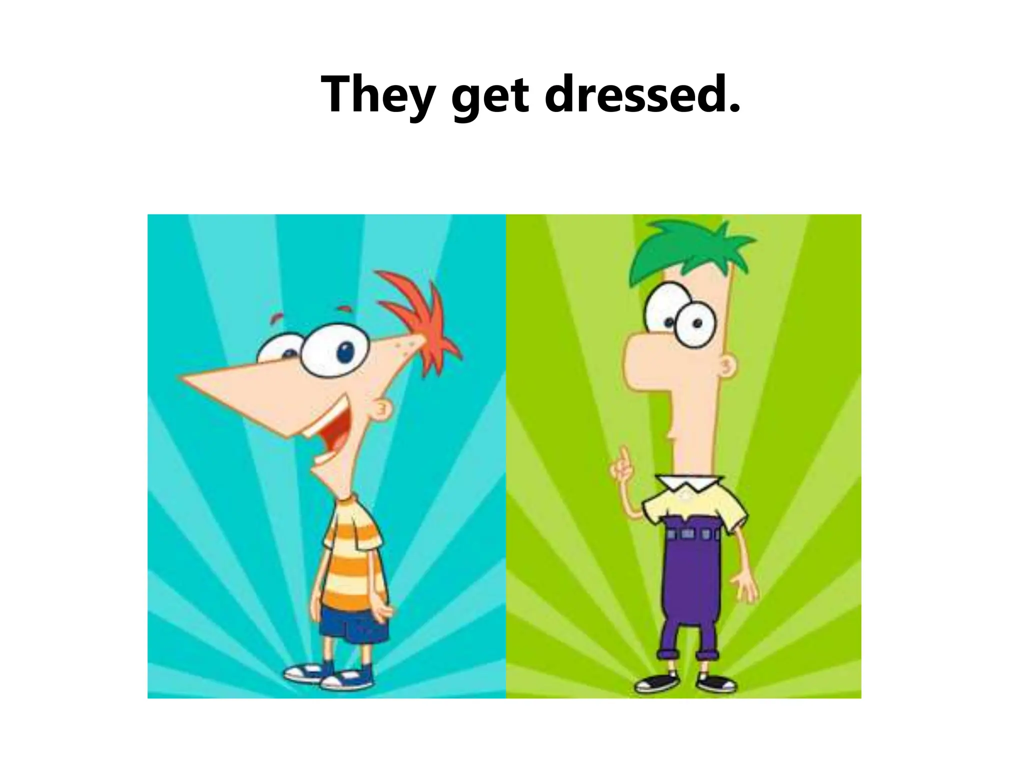 simple present story/examples to practice.ppt