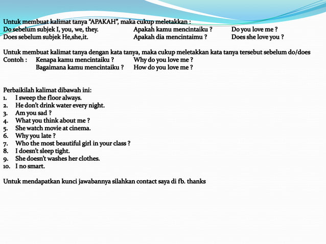 Simple present tense | PPSX