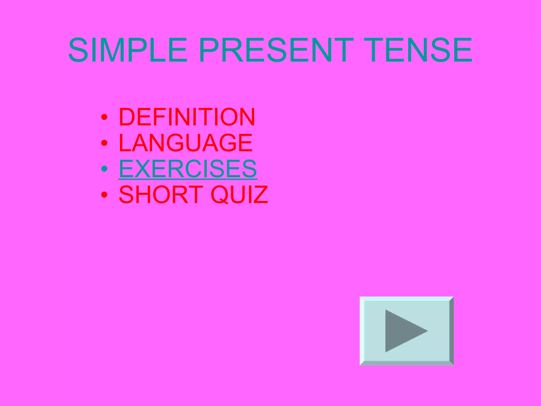 Simple present tense | PPT