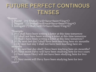 Simple present tense | PPTX
