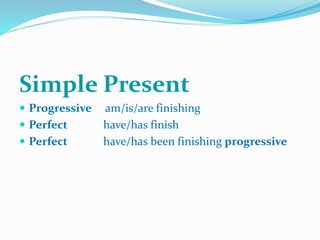 Simple present tense | PPTX