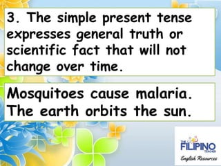Simple present tense | PPTX