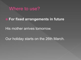 Simple present tense | PPT