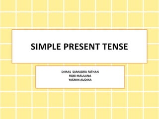 Simple present tense | PPTX