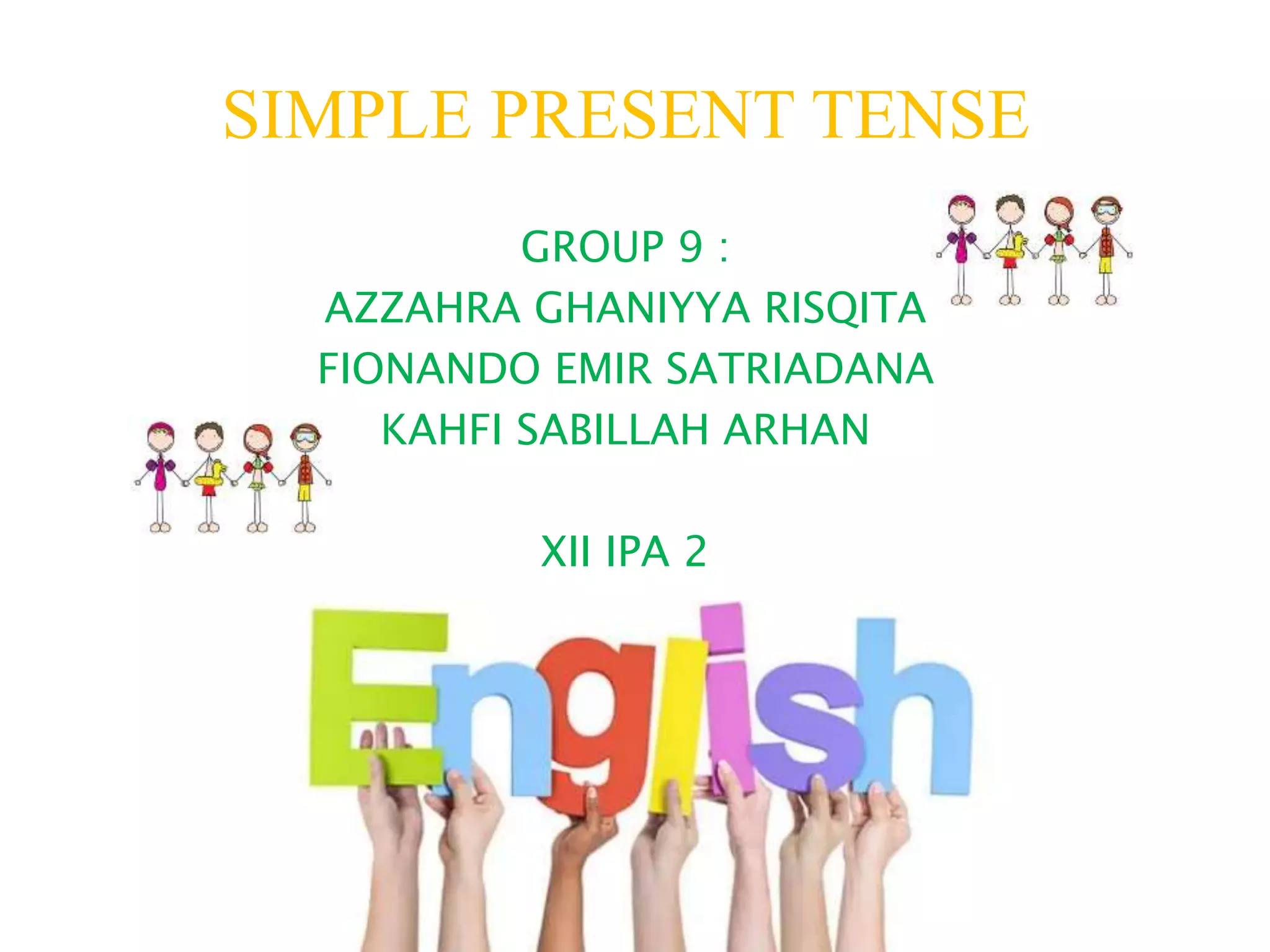 Simple present tense | PPT