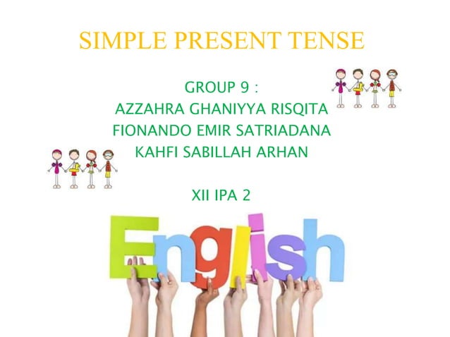 Simple present tense | PPT