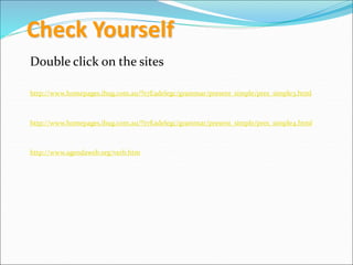 Simple present tense | PPT