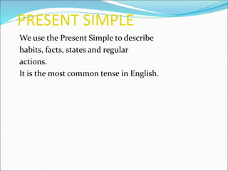 Simple present tense | PPT
