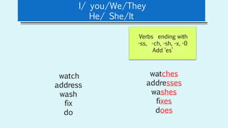 Simple present tense | PPTX