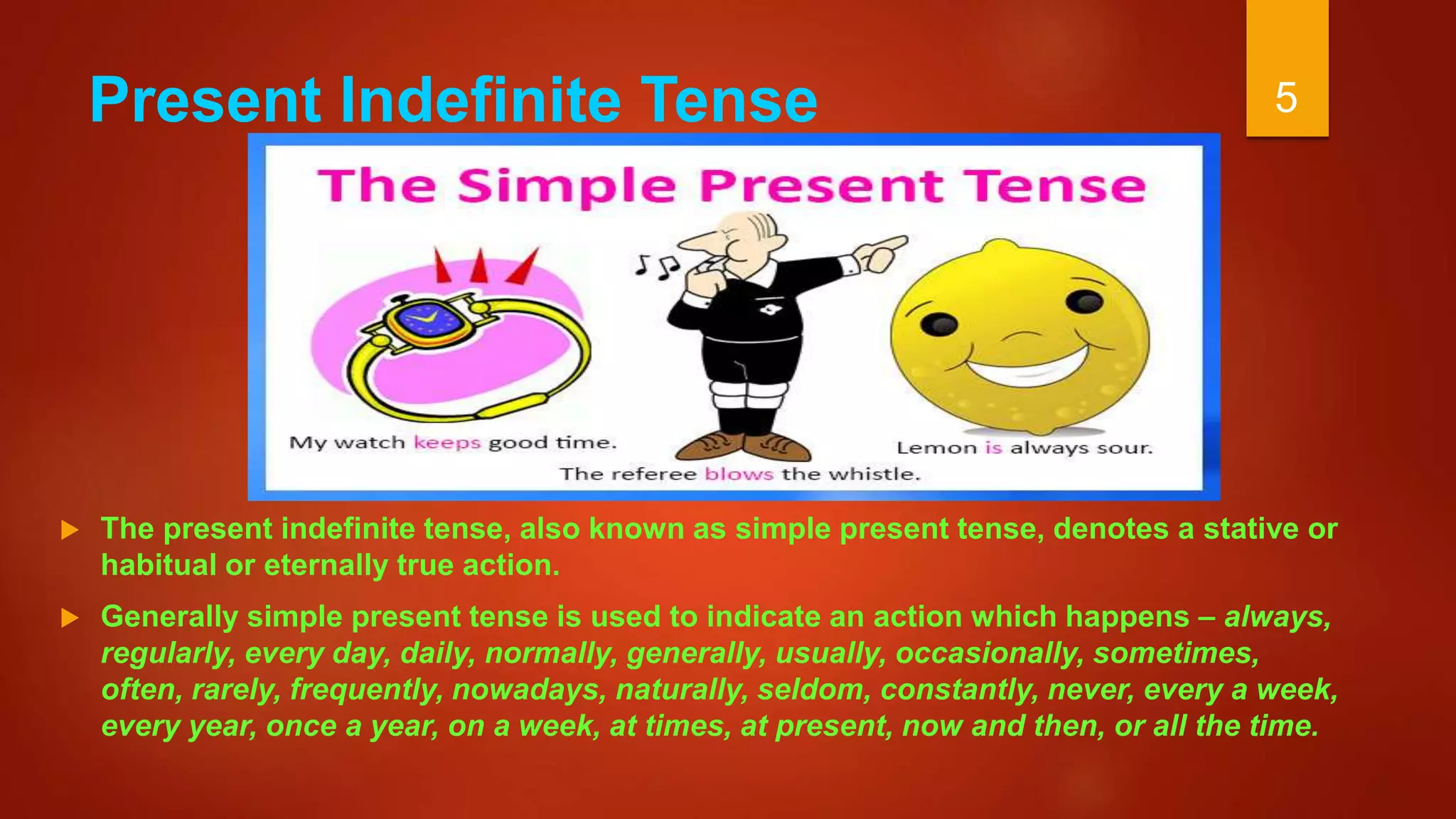 Simple present tense | PPTX