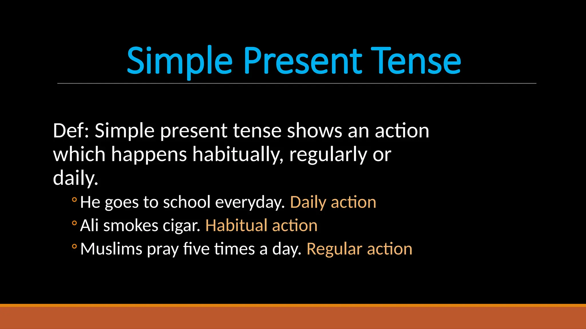 simple present tense definition with structure.pptx