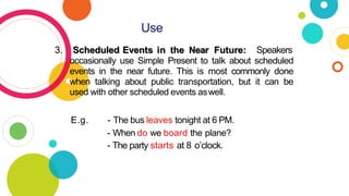 Simple Present Tense - Clase 3.pdf ingles | PPT