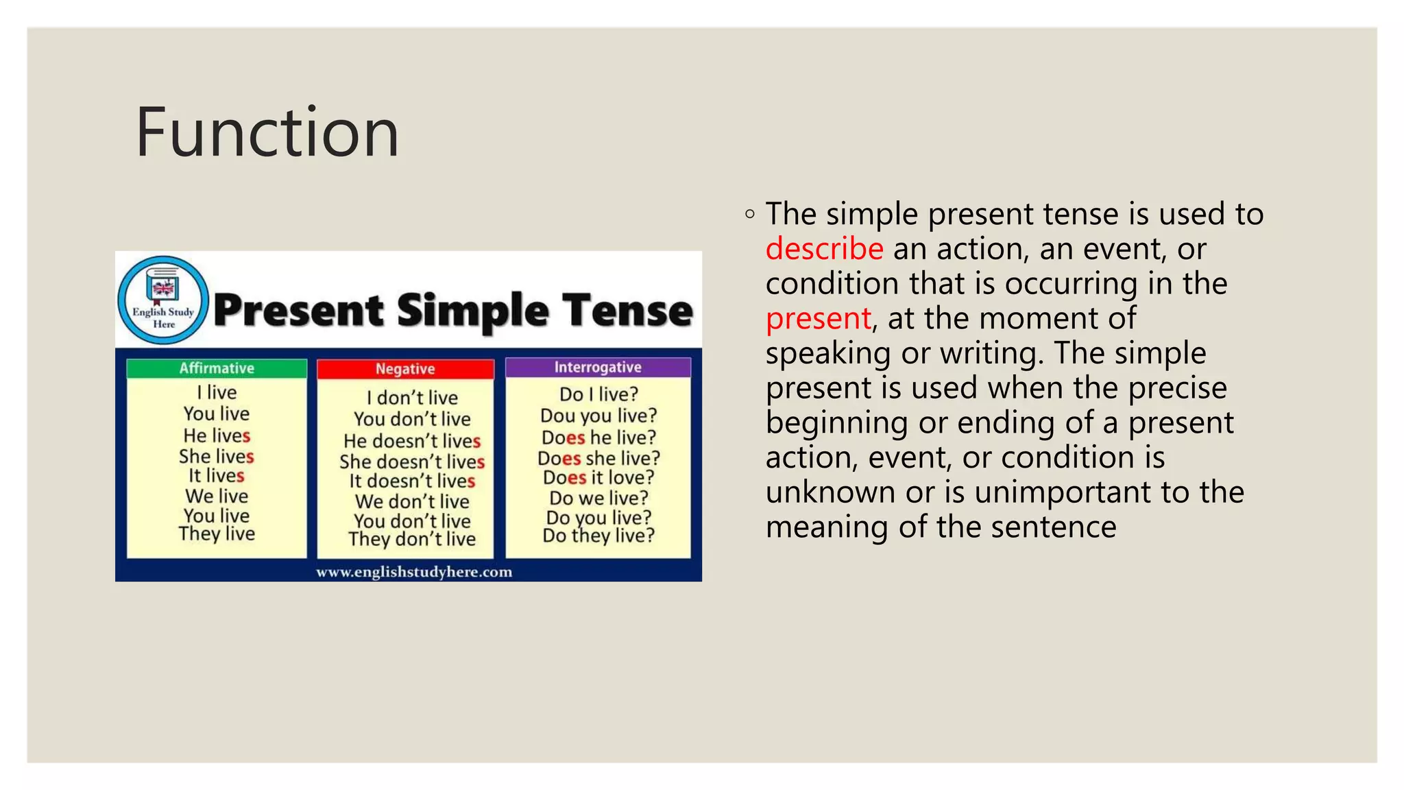 SIMPLE PRESENT TENSE - kls 7.pptx