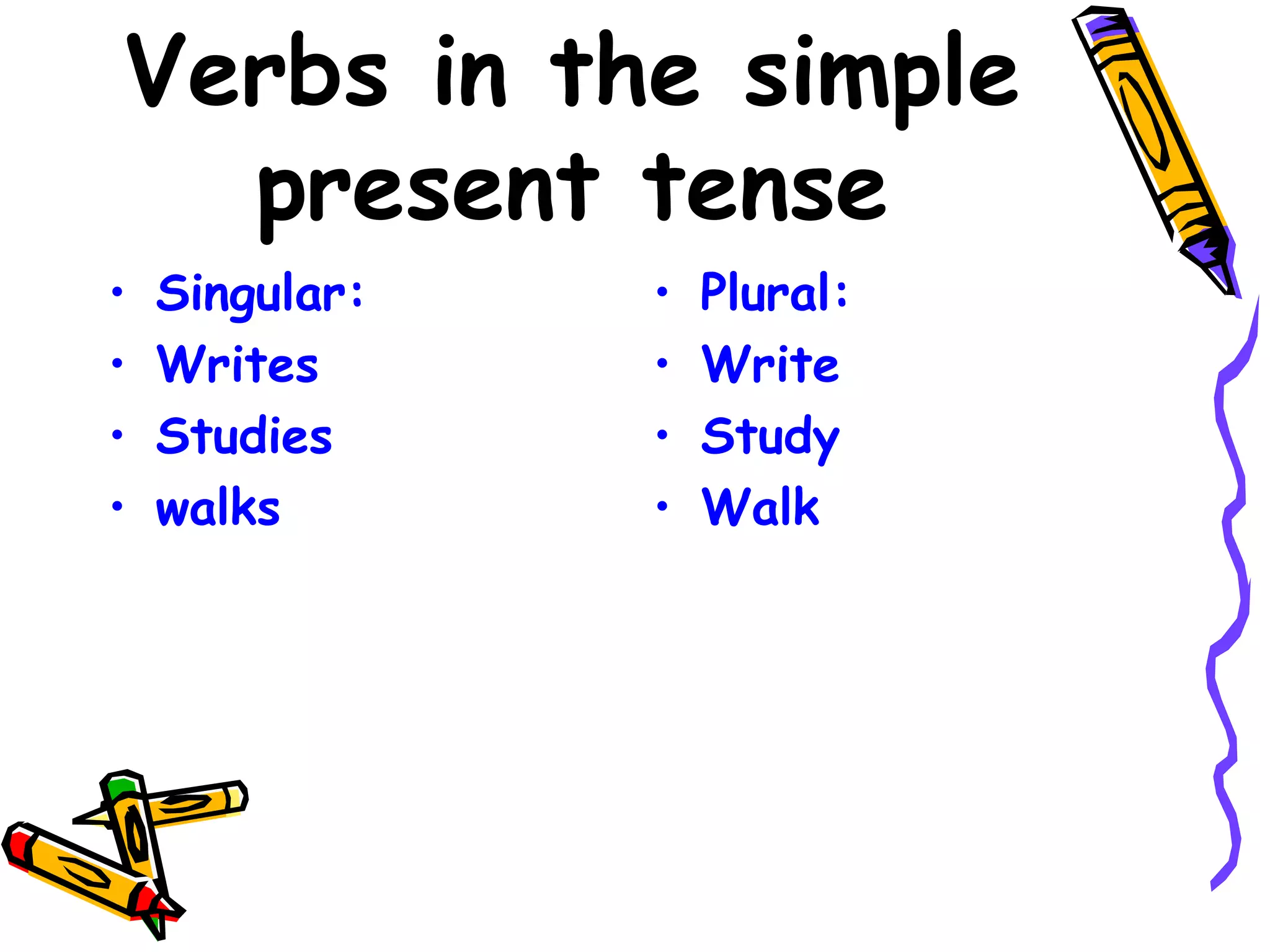 Simple present tense present progressive | PPT