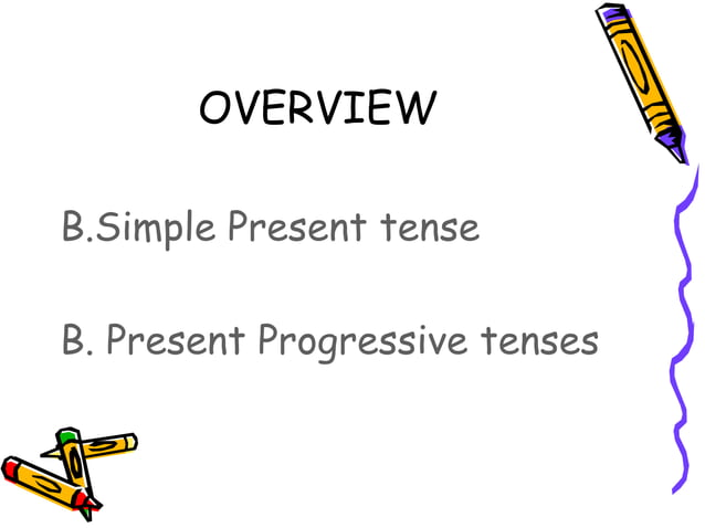 Simple present tense present progressive | PPT