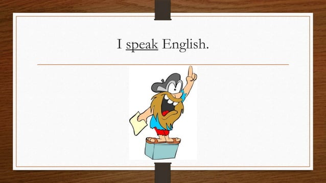 Simple Present Tense - Introduction | PPSX